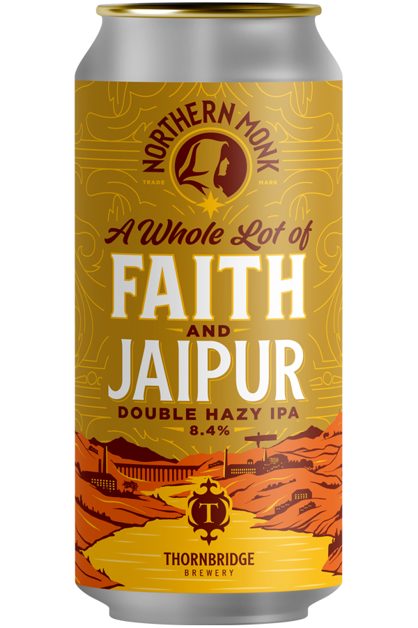 Northern Monk x Thornbridge A Whole Lot of Faith & Jaipur 8.4% ABV 330 ...