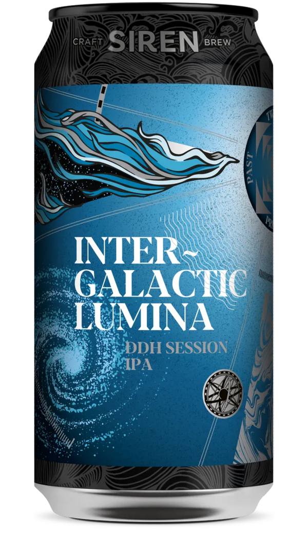 Siren-Inter Galactic Lumina DDH Session IPA 5.3% ABV 440ml Can ...