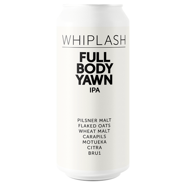 Whiplash- Full Body Yawn IPA 6.8% ABV 440ml Can - Martins Off Licence