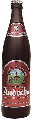 Andechs- Andechser Weizenbock 7% ABV 500ml Bottle - Martins Off Licence
