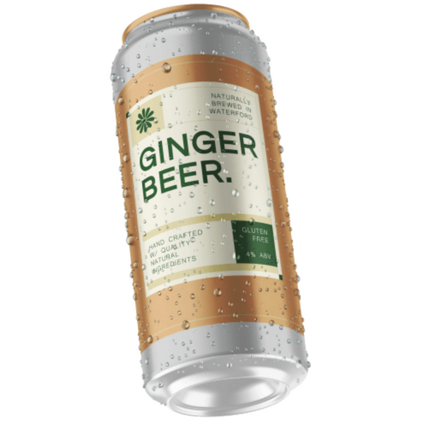 Hopfully Ollie Ginger Beer 4% ABV 440ml Can - Martins Off Licence